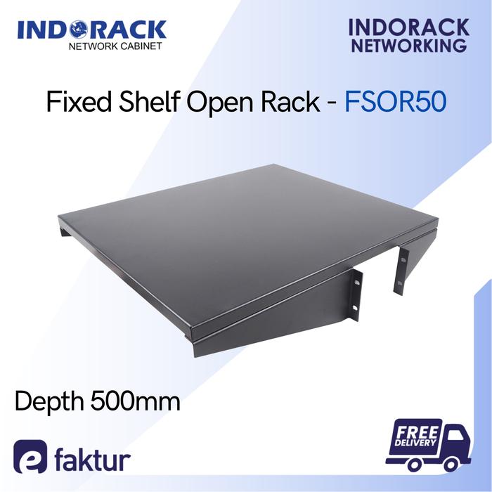 Jual Indorack Accesories Open Rack Fixed Shelf Depth 500mm Tatakan ...