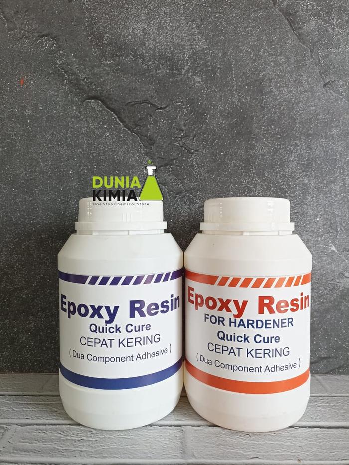 Jual Epoxy Resin A+B / Cepat Kering / Lem Beton / FAST DRY / 2KG ...