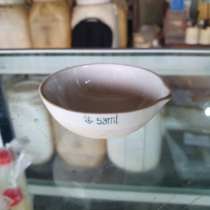 Jual Cawan Penguapan Porselen / Porcelain Evaporating Dish - 50 mL ...