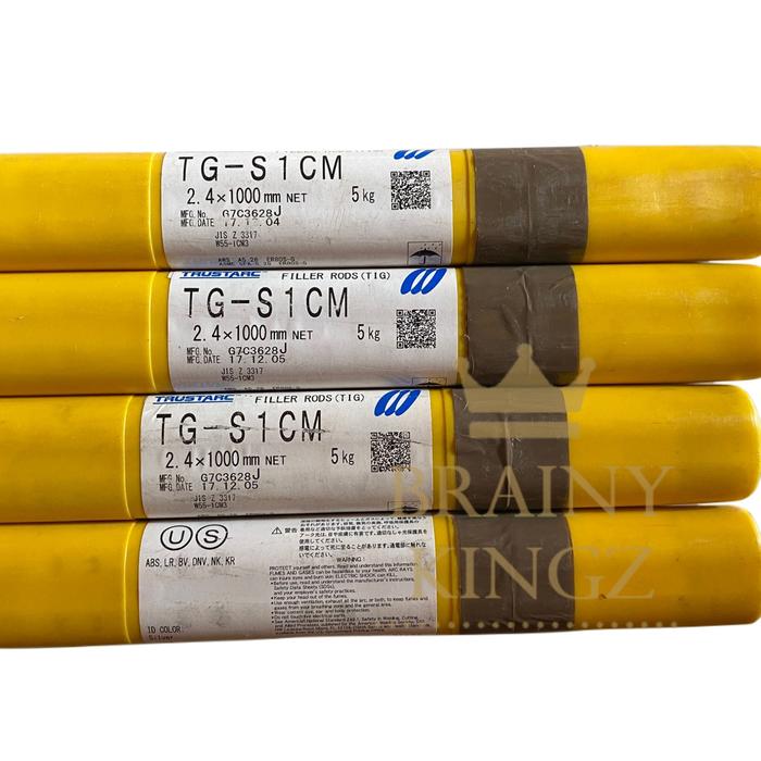 Jual Kawat Las Filler KOBELCO TG-S1CM AWS ER80S-G 2,4mm TGS1CM 2.4mm, 5 ...