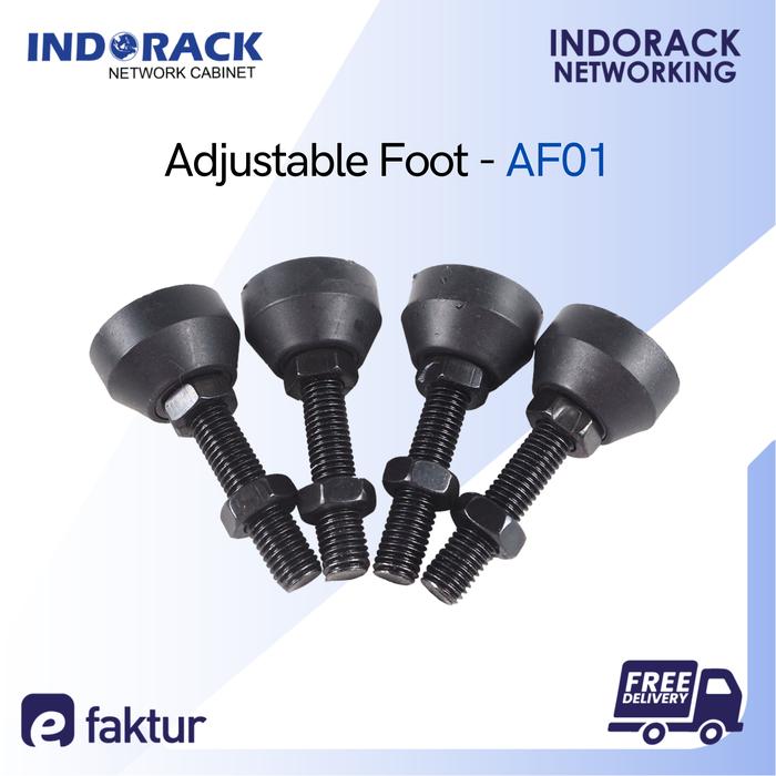 Jual Indorack Accesories Adjustable Foot Set Rack Kaki Rak Server ...