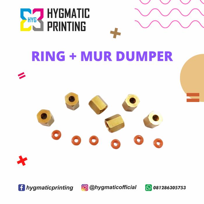 Jual Mur dan Ring Untuk Damper DX5 DX7 Selang Kecil 1.8mm - Jakarta ...