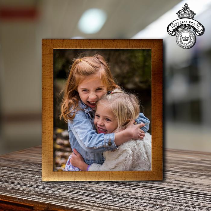 Jual Bingkai Frame Figura Foto 10R ( 20x25 cm ) Gold / Putih ListHitam ...
