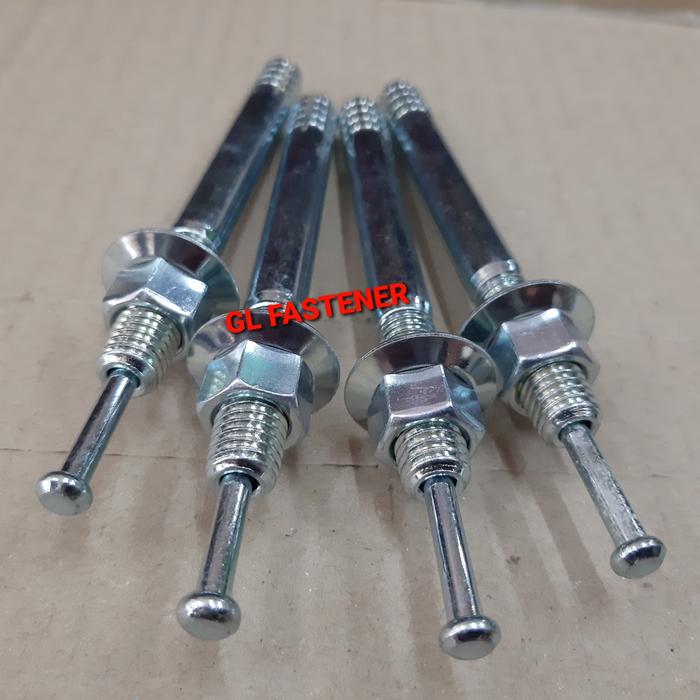 Jual High Anchor 10 x 100 Angkur Baut Dynabolt Ketok Hit angkur Putih ...
