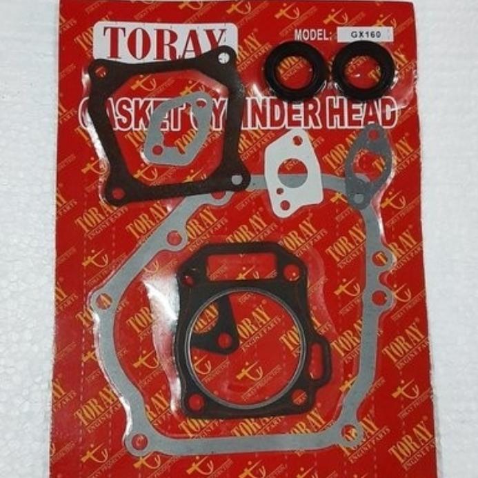 Jual Full Gasket Head Oil Seal Packing Set GX160 Komplit Paking Deksel - Kab. Tangerang - Indo ...