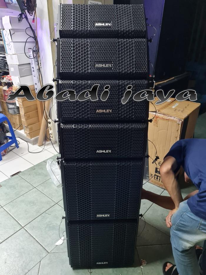 Jual paket mini line array ashley soundminiature 4 array 2 sub original ...