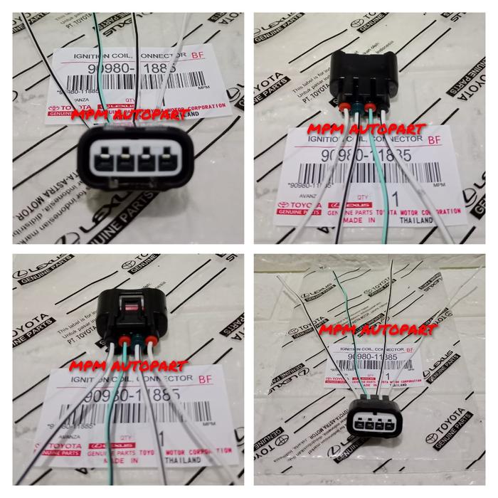 Jual soket coil koil toyota avanza innova xenia rush granmax vios yaris ...