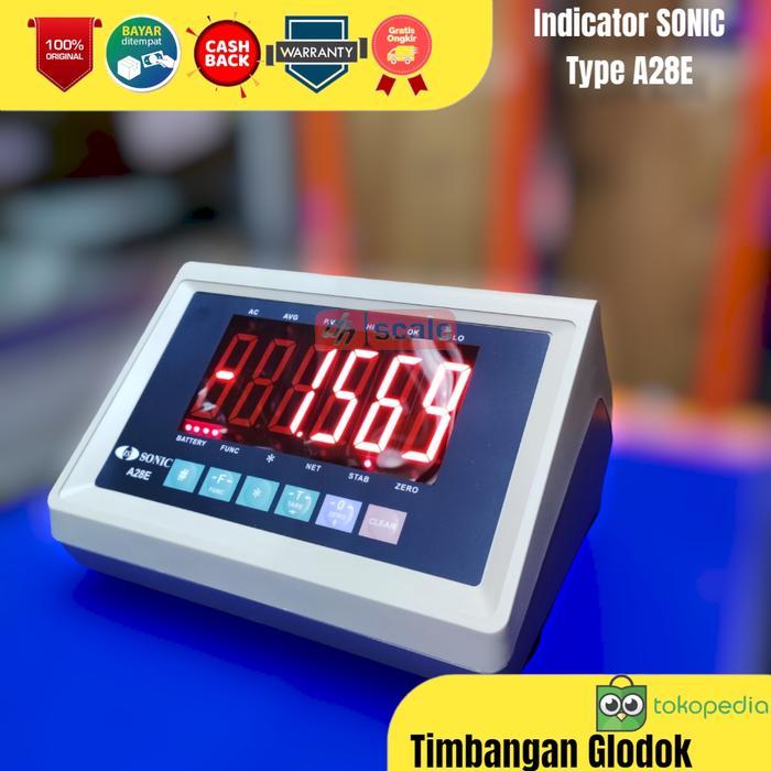 Jual Indicator Jembatan Timbang , Truck Scale , Double Display , SONIC ...