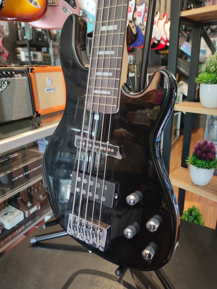 Jual Stinger Jazz Bass 5 Senar // 5 String Black Di Seller Sunshop ...