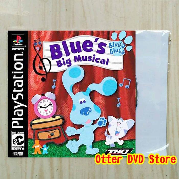 Jual Kaset CD Game Ps1 Ps 1 Blue's Clues - Blue's Big Musical - Kab ...