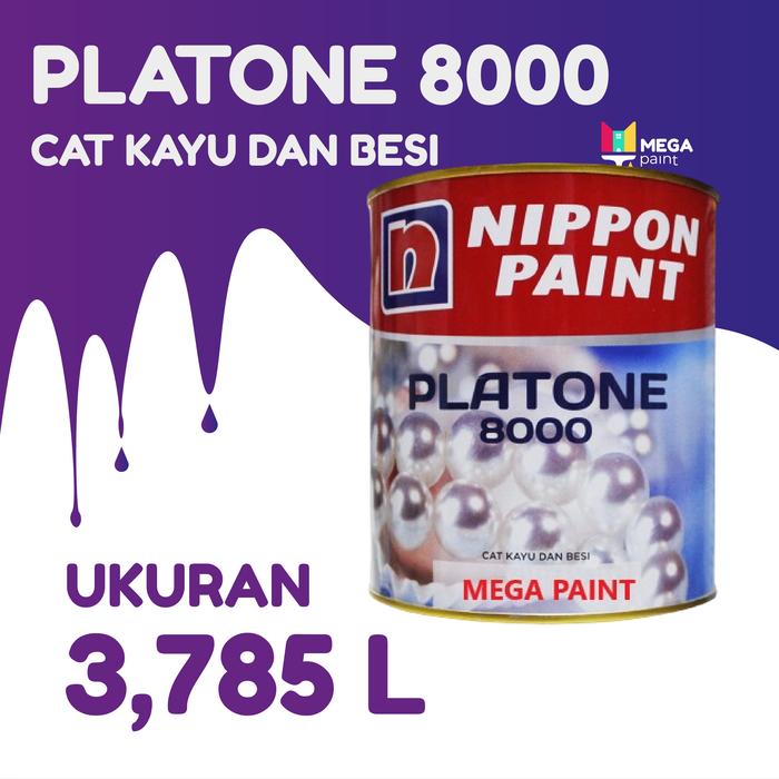 Jual PLATONE 8000 - CAT BESI DAN KAYU NIPPON PAINT 3,785L - Jakarta Barat - MegaPaint Shop ...