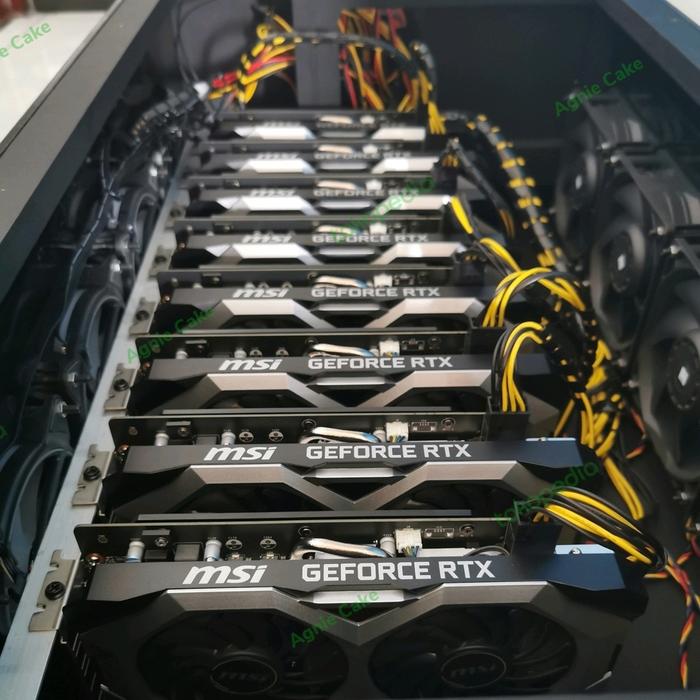 Jual Paket MINING BTC-S37 Untuk 8 GPU/VGA Tinggal Colok VGA RTX ...