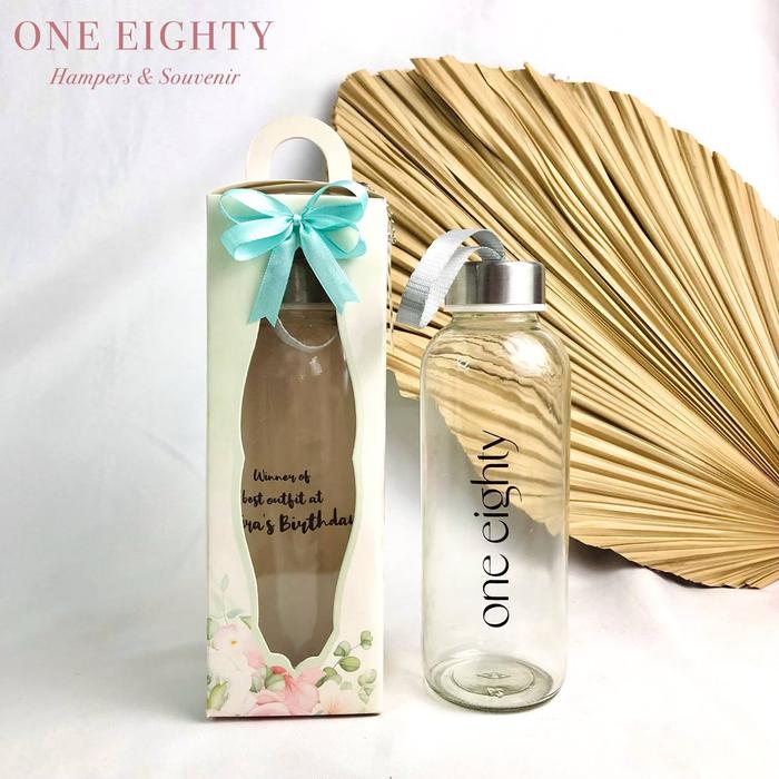 Jual SOUVENIR PERNIKAHAN TUMBLER BOTOL KACA CUSTOM SOUVENIR WEDDING ...