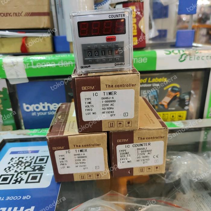 Jual DH48J-A Varian 24Vdc / 220Vac Digital Counter Berm - 24Vdc ...