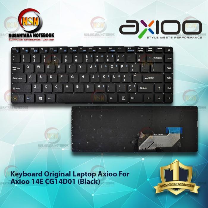 Jual Keyboard Original Laptop Axioo For Axioo 14E CG14D01 (Black ...