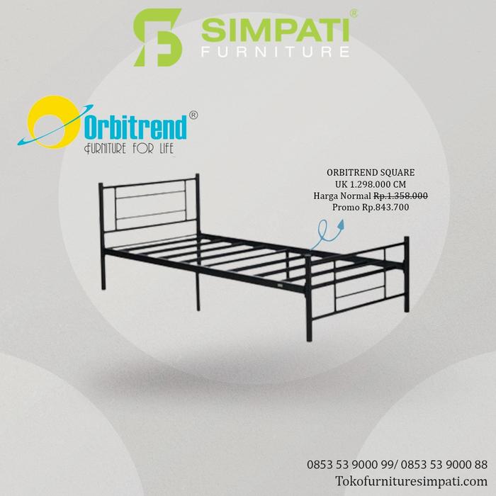 Jual RANJANG BESI ORBITREND SQUARE 90X200 - Kab. Tangerang - Simpati ...