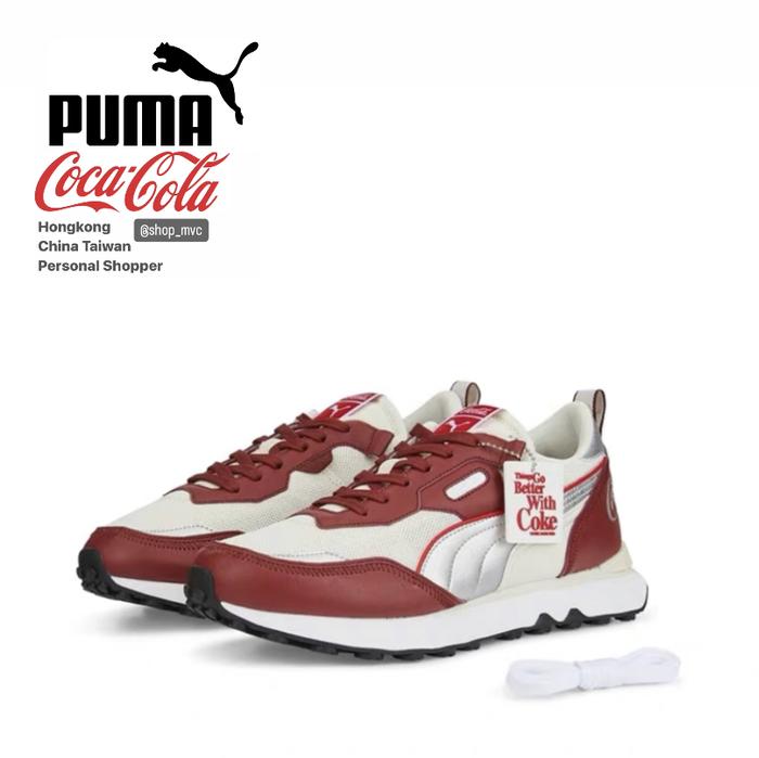 Jual PUMA x COCA COLA Rider FV Sneakers Authentic | Puma Coca Cola ...
