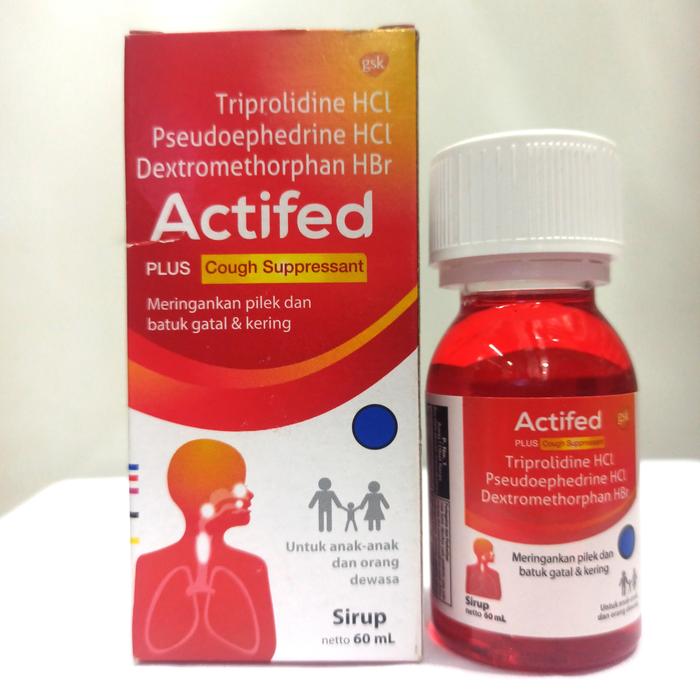 Jual Obat Batuk Kering Actifed Merah 60ml - Kab. Bekasi - COSTMART ...