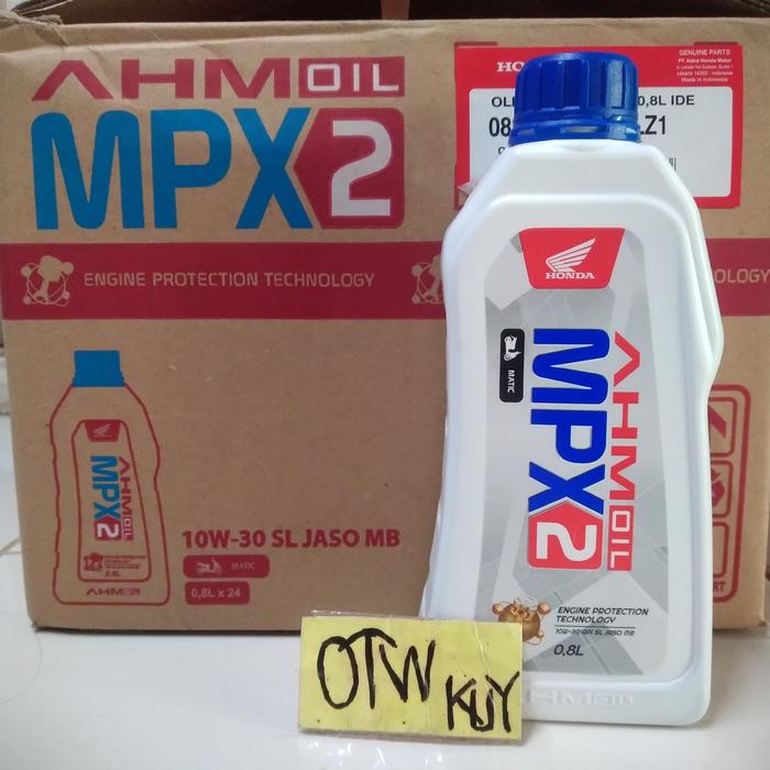 Jual OIL MPX 2 800 ML 10w-30 API SL OLI MATIC MPX2 - Jakarta Barat - OTW KUY | Tokopedia