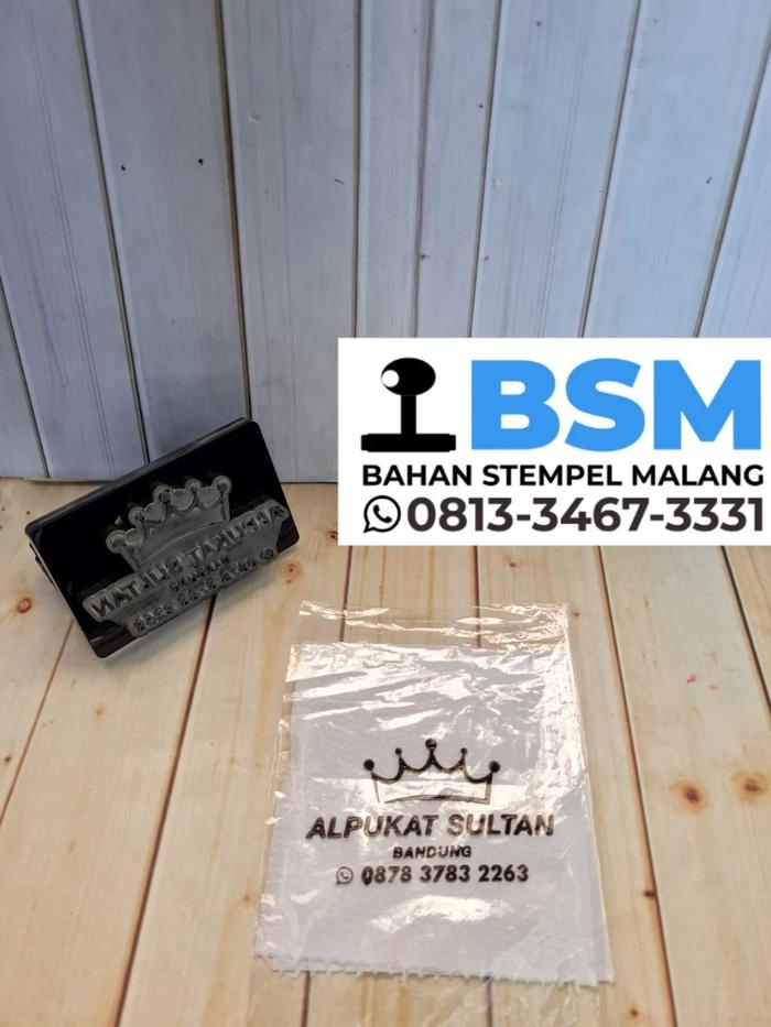 Jual Jual Stempel Plastik Opp Stempel Plastik Kemasan Makanan - Kota ...