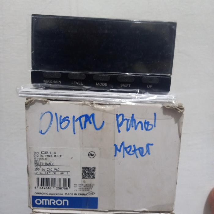 Jual digital panel meter omron K3MA-L-C original - Kota Bandung - Berkahelectrikk | Tokopedia
