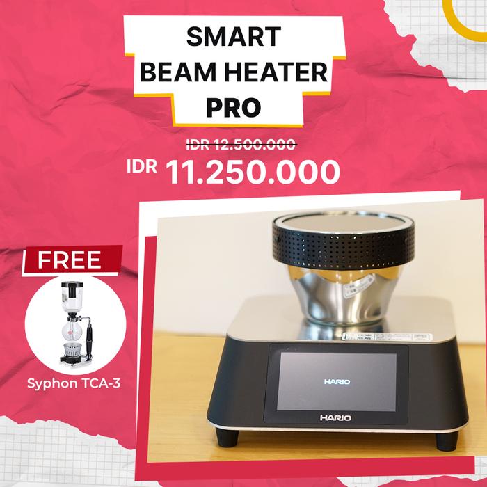 Promo Hario Smart Beam Heater BGSP-400-SV-CEX Cicil 0% 3x - Jakarta ...