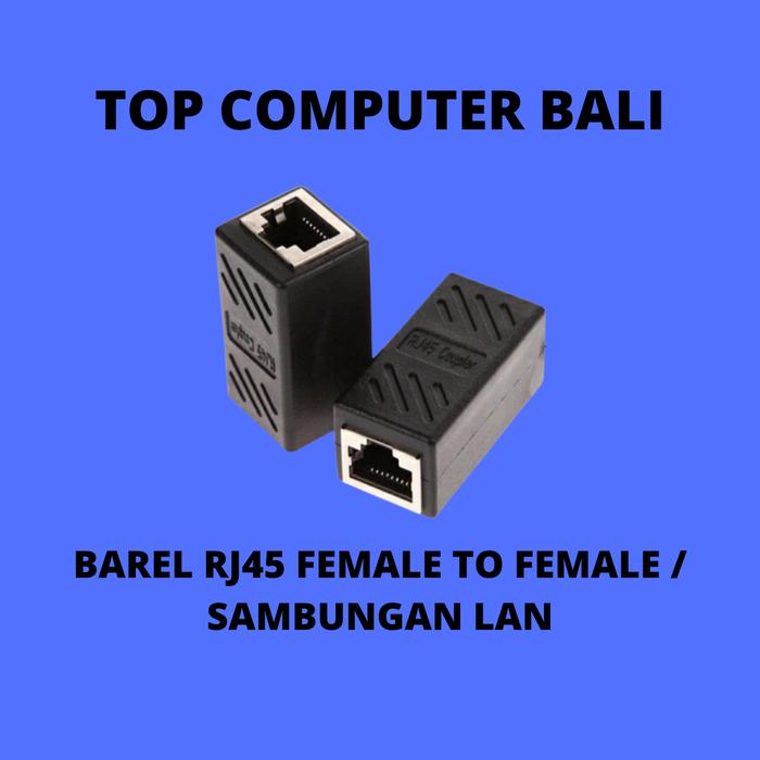 Jual BAREL PENYAMBUNG LAN / RJ45 FEMALE TO FEMALE - Kota Denpasar - TOP ...