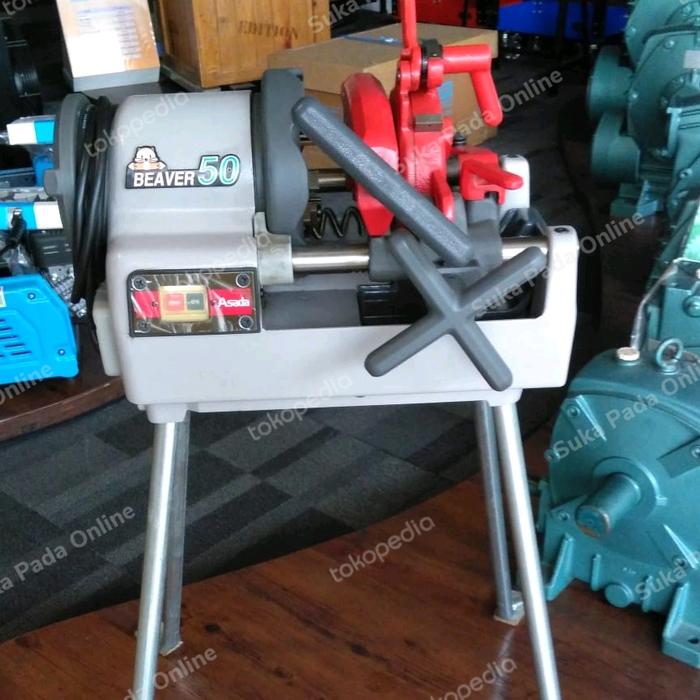Jual Mesin senai pipa ASADA Beaver 50 Beaver 80 Original Made in Japan ...