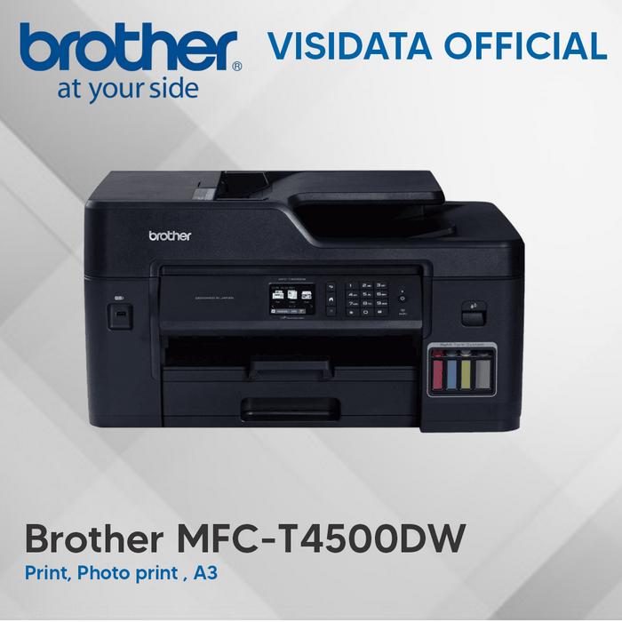 Jual Printer Brother MFC-T4500DW print scan copy A3 Ink Tank Garansi ...