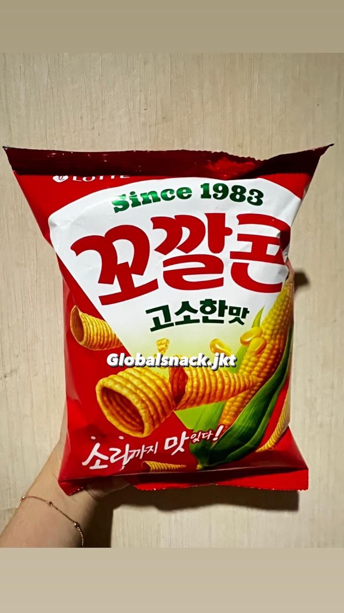 Jual LOTTE KOKKAL CORN ORIGINAL / GRILLED CORN / SWEET & SPICY KOREA ...