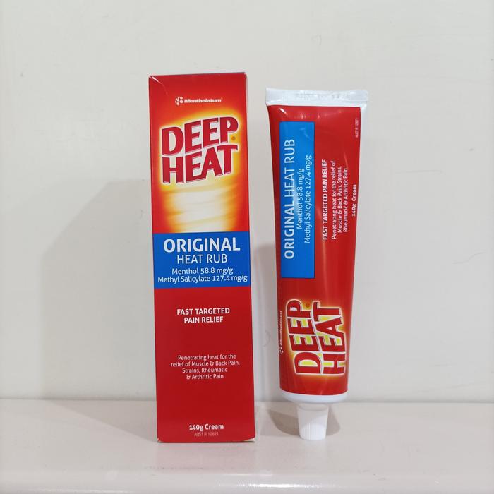 Jual Mentholatum Deep Heat Original Heat Rub 140gr - Jakarta Barat ...