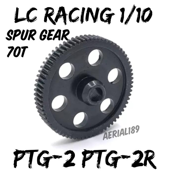Jual Spur Gear 70T RC 1/10 LC Racing PTG-2 PTG-2R - Kab. Tangerang ...