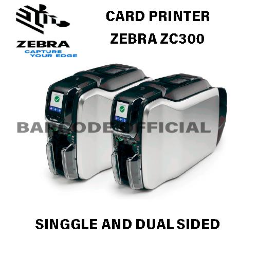 Jual ID CARD PRINTER ZEBRA ZC300 DUAL SIDED - Jakarta Barat - BarcodeOfficial | Tokopedia