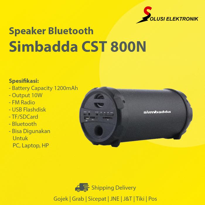Jual Simbadda CST 800N Bluetooth Speaker Aktif PC Komputer HP Laptop ...