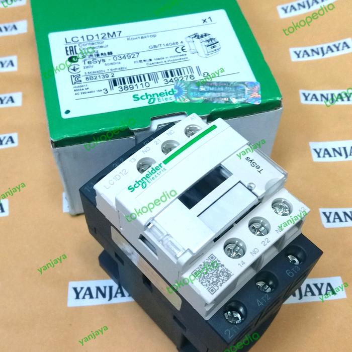 Jual schneider contaktor LC1D12M7/kontaktor 5,5KW 220V 25A schneider - Jakarta Pusat - yanjaya ...