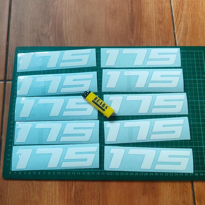 Jual Stiker Tangki atau box Kawasaki W175 cutting sticker w175 - Kota ...