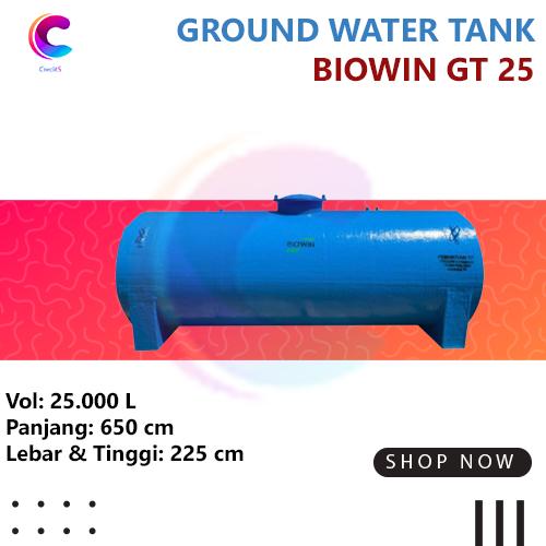 Jual Ground Water Tank BIOWIN GT25 Tangki Air Tanam 25000 Liter - Kab ...