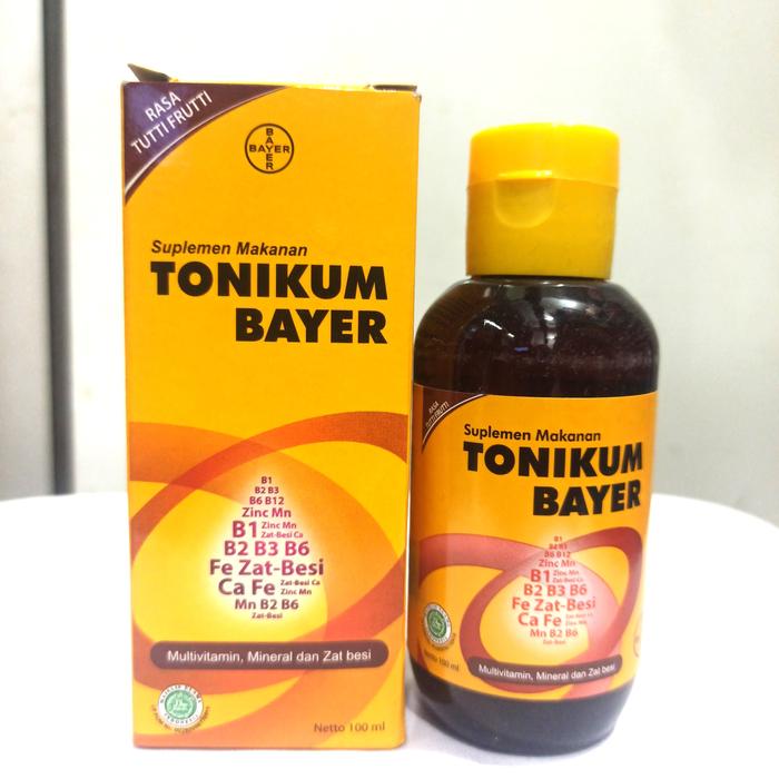 Jual Syrup Multivitamin Tonikum Bayer multivitamin 100 ml - Kab. Bekasi ...