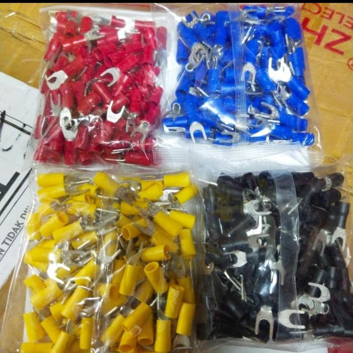 Jual Skun garpu Skun Y 2,5mm 2,5-3/2,5-4 - Merah, 2,5-4 - Jakarta Pusat - SN Elektrikal | Tokopedia