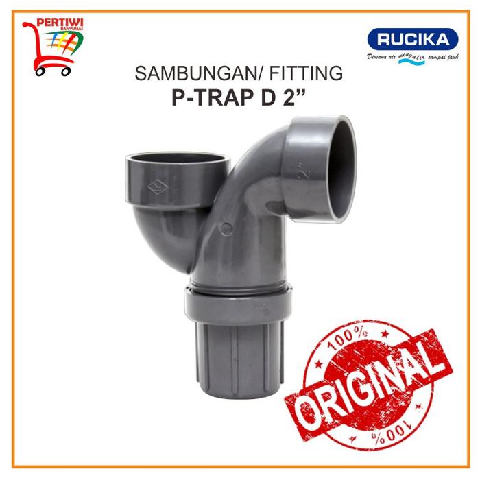 Jual Sambungan Fitting Pipa Rucika P-Trap D 2" - Kab. Banyumas ...