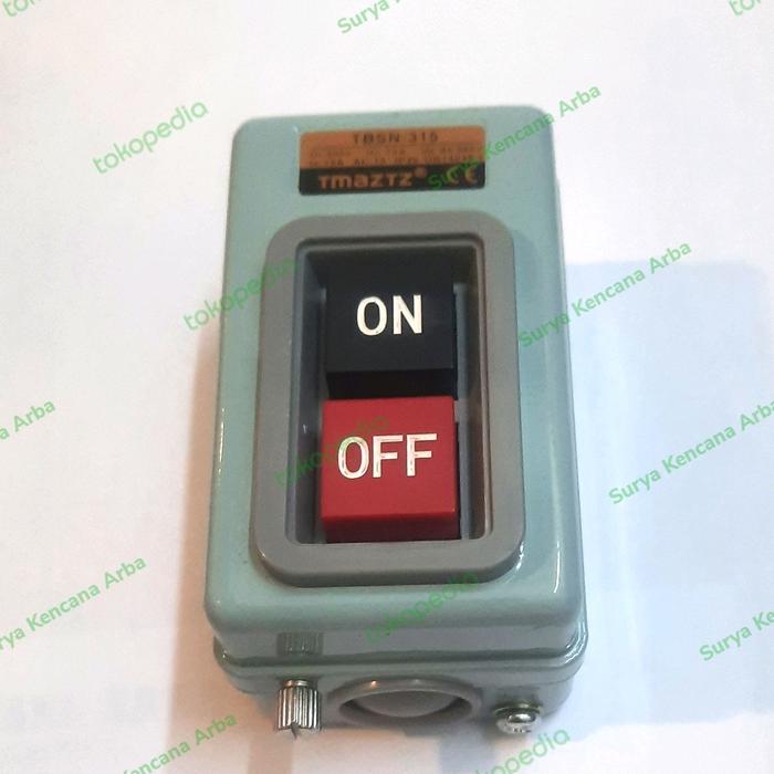 Jual Push Button Switch TBSN 315 3P 15A 2.2KW TMAZTZ - Jakarta Barat ...