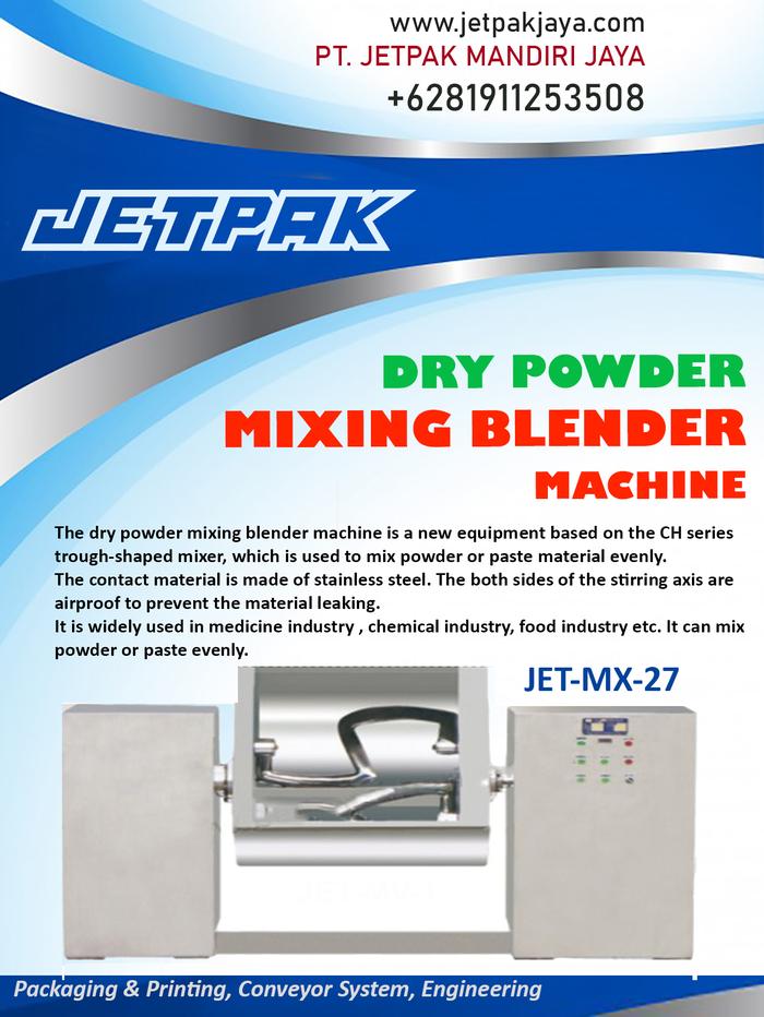 Jual DRY POWDER MIXING BLENDER MACHINE - Mesin Mixer - Kota Tangerang ...