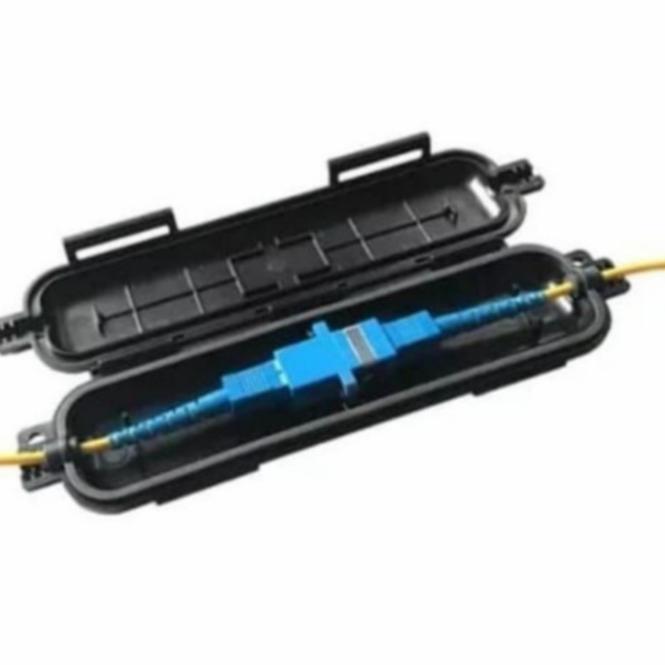 Jual Join Box fiber Optik / Join culiser fiber optic adapter SC - Black ...