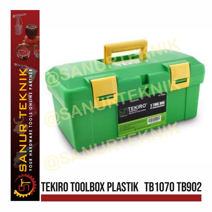 Jual TEKIRO Toolbox Tool Box Kotak Plastik Perkakas Peralatan TB1070 TB902 - Kota Surabaya ...