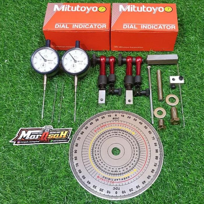 Jual Dial set indicator mitutoyo dail set indicator plus Dudukan Top ...