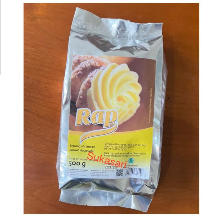 Jual RAP custard powder zelandia 500gr tepung Fla Vla instant powder ...