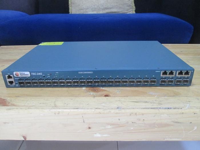 Jual Switch Hub Gigabit 24 Port SFP Telco System T5C-24G Fungsi Normal ...