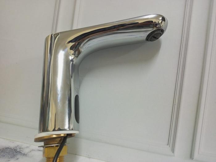 Jual Wasser Kran Sensor / Kran wastafel otomatis TBA S038 IR DC ...