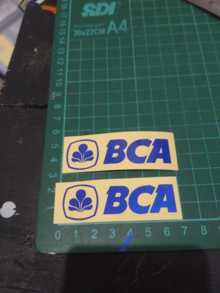 Jual Stiker Sticker BANK BCA Central Asia - Kab. Garut - fikma92 Online ...