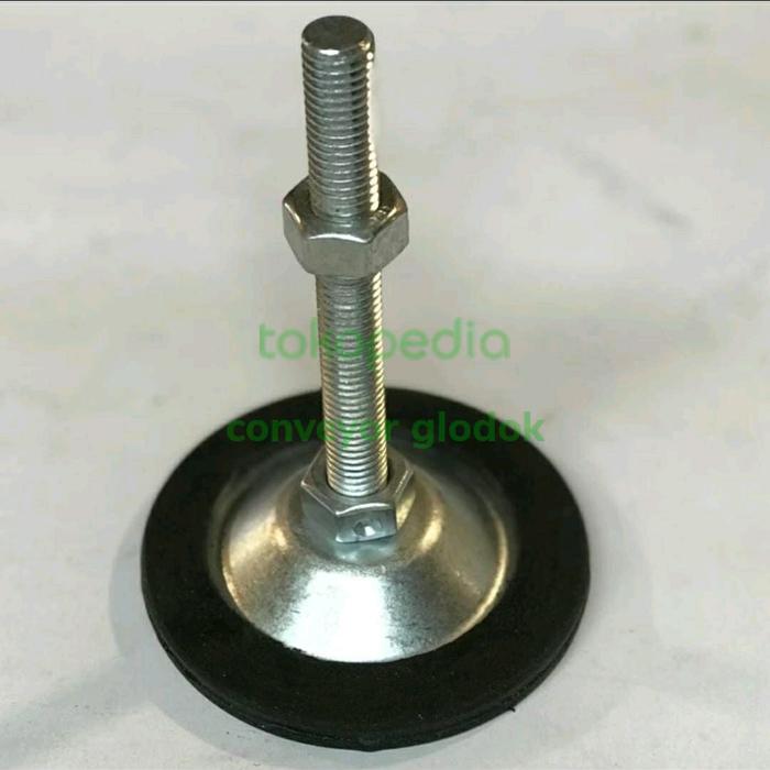 Jual adjuster kaki meja m 16 x 100 + karet rubber m16 - Jakarta Barat ...
